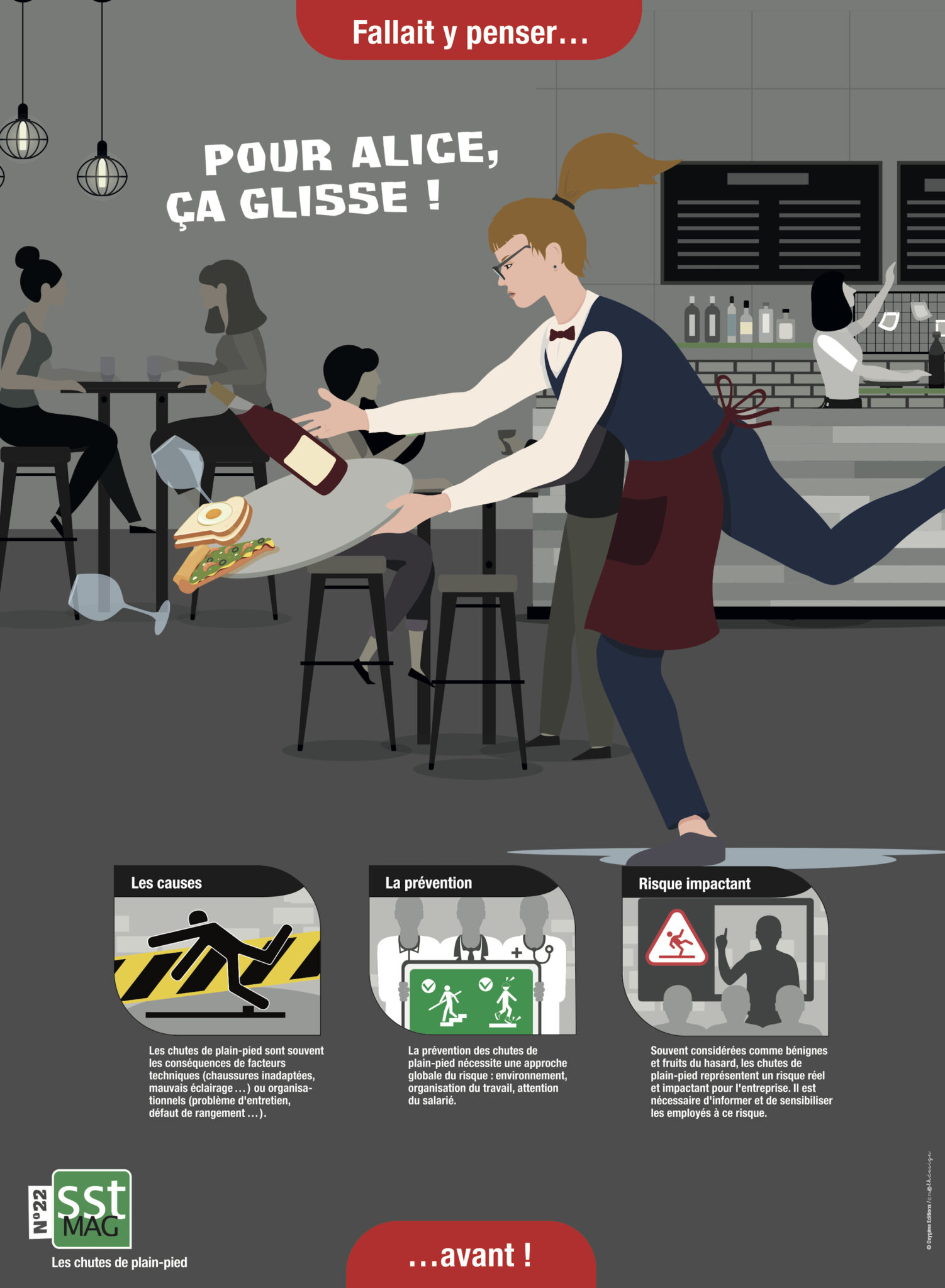 POSTER N°22 - LES CHUTES DE PLAIN-PIED - SST Mag